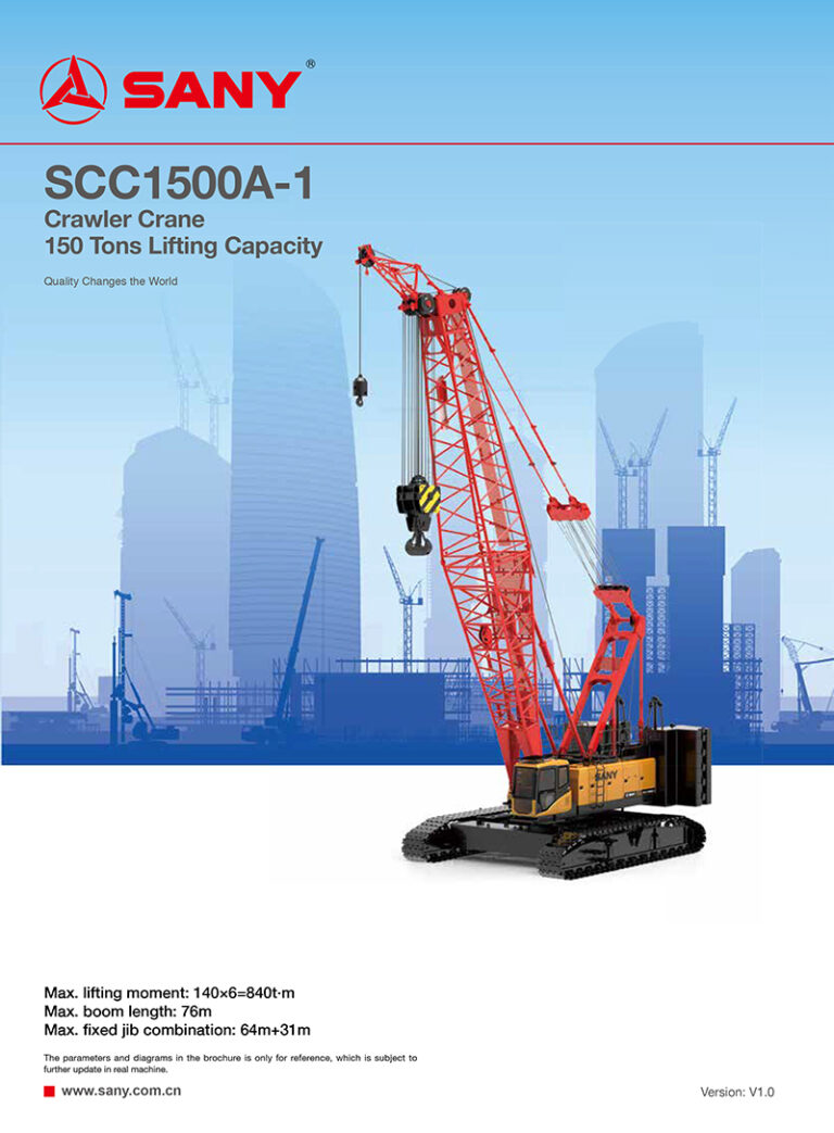 Crawler Cranes – Saxeni Equipment