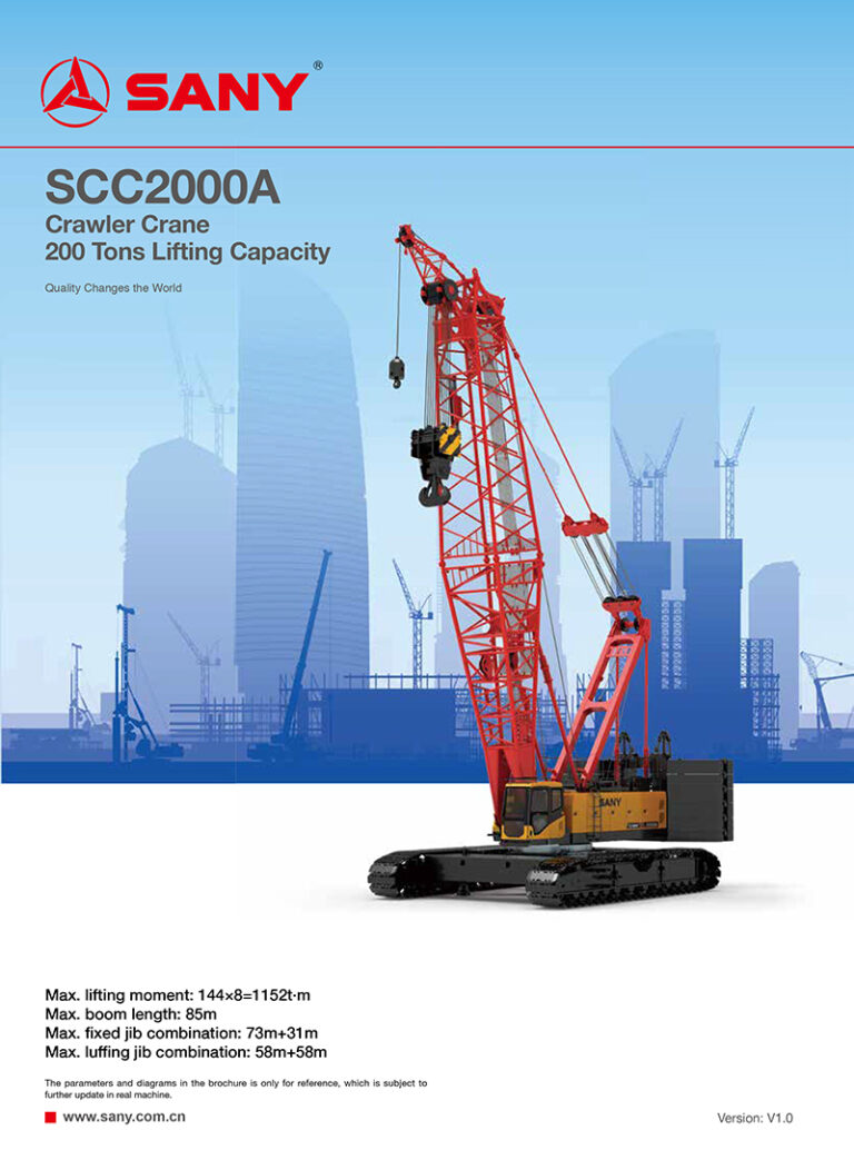 Crawler Cranes – Saxeni Equipment